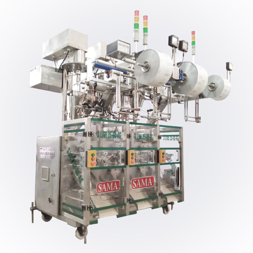 Powder Sachet Triplet Machine